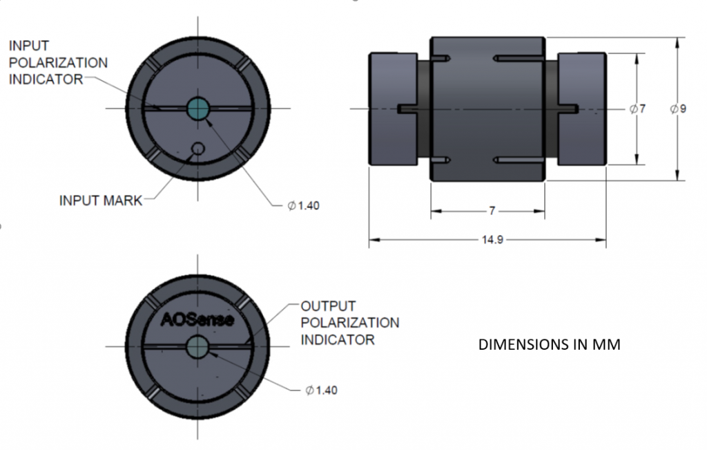 Miniature Dual-Stage Isolators - AOSense, Inc.